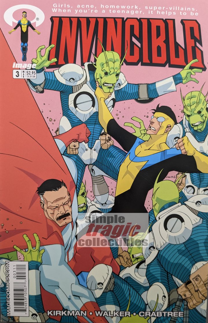 Invincible (2003) #3 – Simple Tragic Collectibles