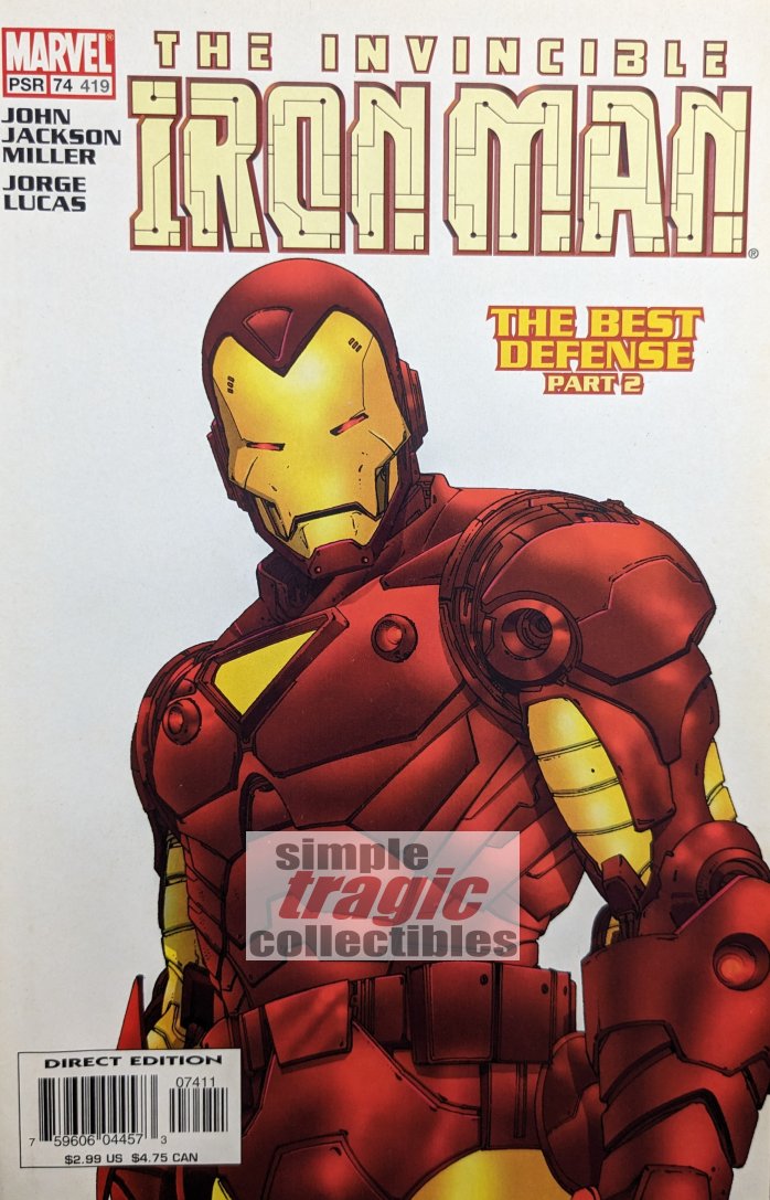 Iron Man (1998) #74 – Simple Tragic Collectibles