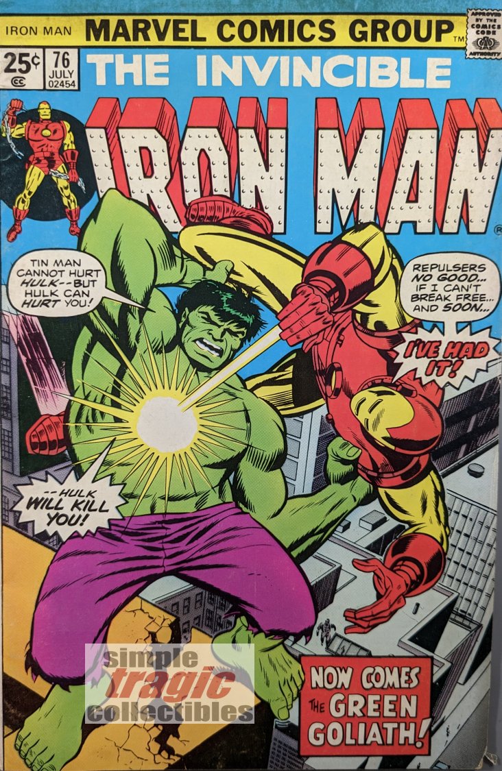 Iron Man (1968) #76 – Simple Tragic Collectibles