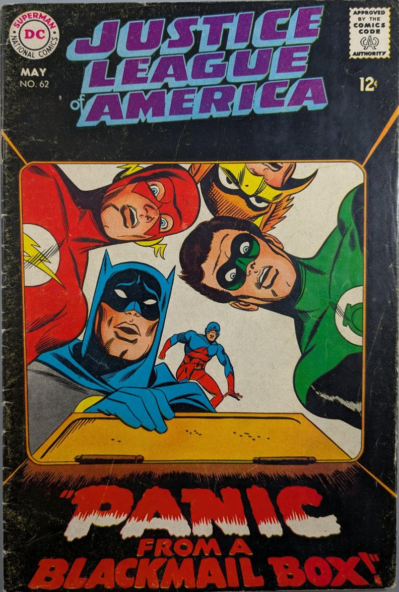 Justice League of America (1960) #62 – Simple Tragic Collectibles