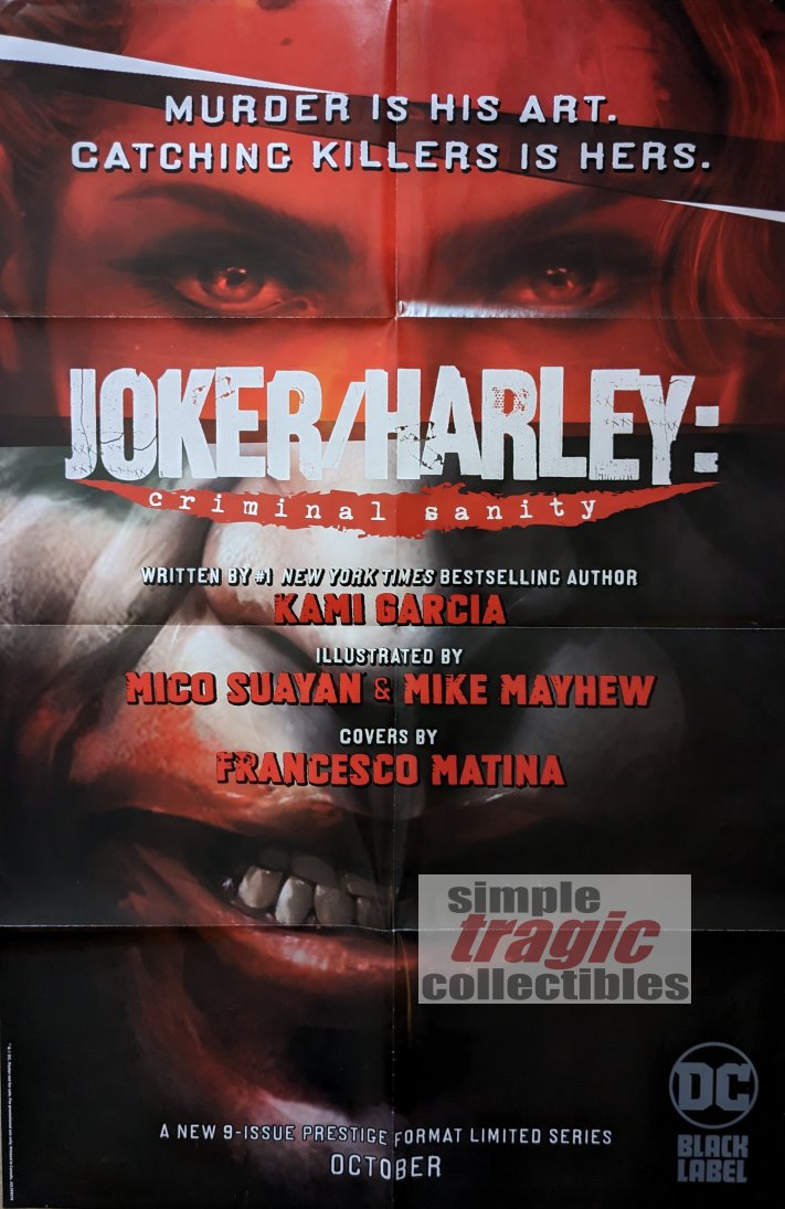 Joker / Harley: Criminal Sanity (2019) 24" x 36" Promo Poster – Simple ...