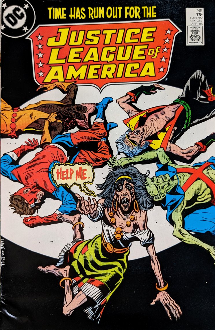 Justice League of America (1960) #249 – Simple Tragic Collectibles