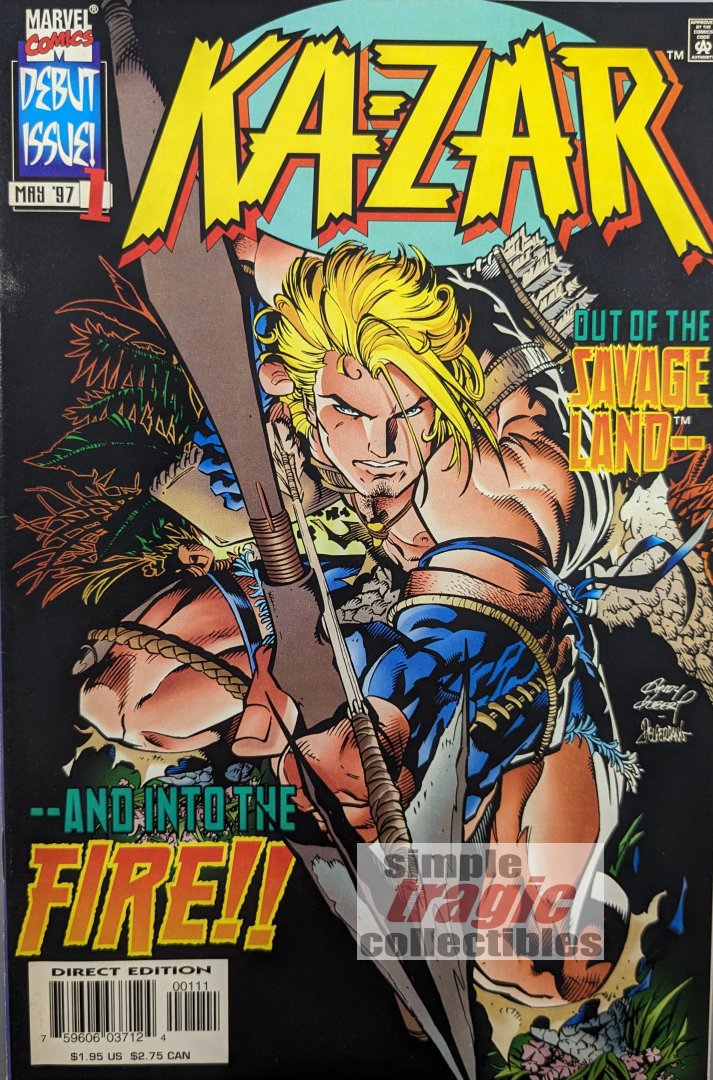 Ka-Zar (1997) #1 – Simple Tragic Collectibles