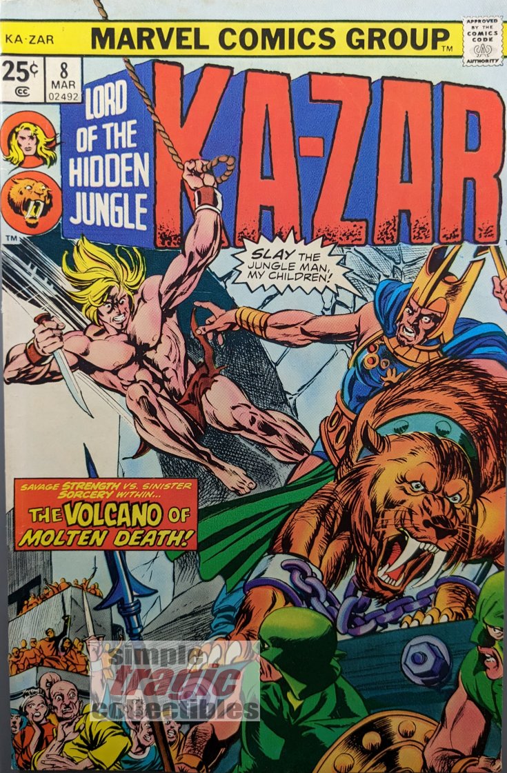 Ka-Zar (1974) #8 – Simple Tragic Collectibles