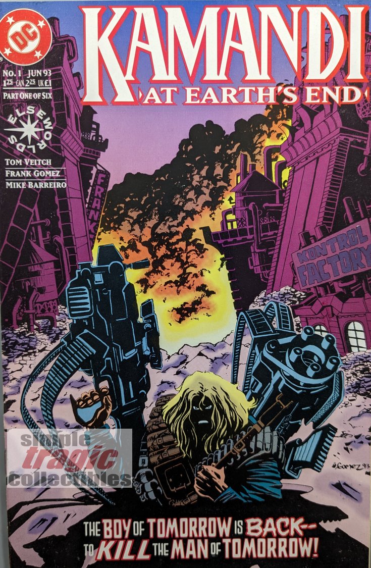 Kamandi: At Earth's End (1993) #1 (of 6) – Simple Tragic Collectibles