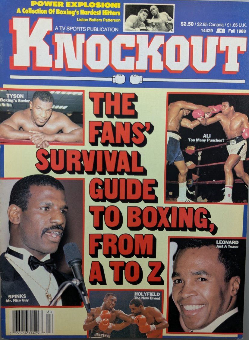 Knockout Magazine (Fall, 1988) – Simple Tragic Collectibles