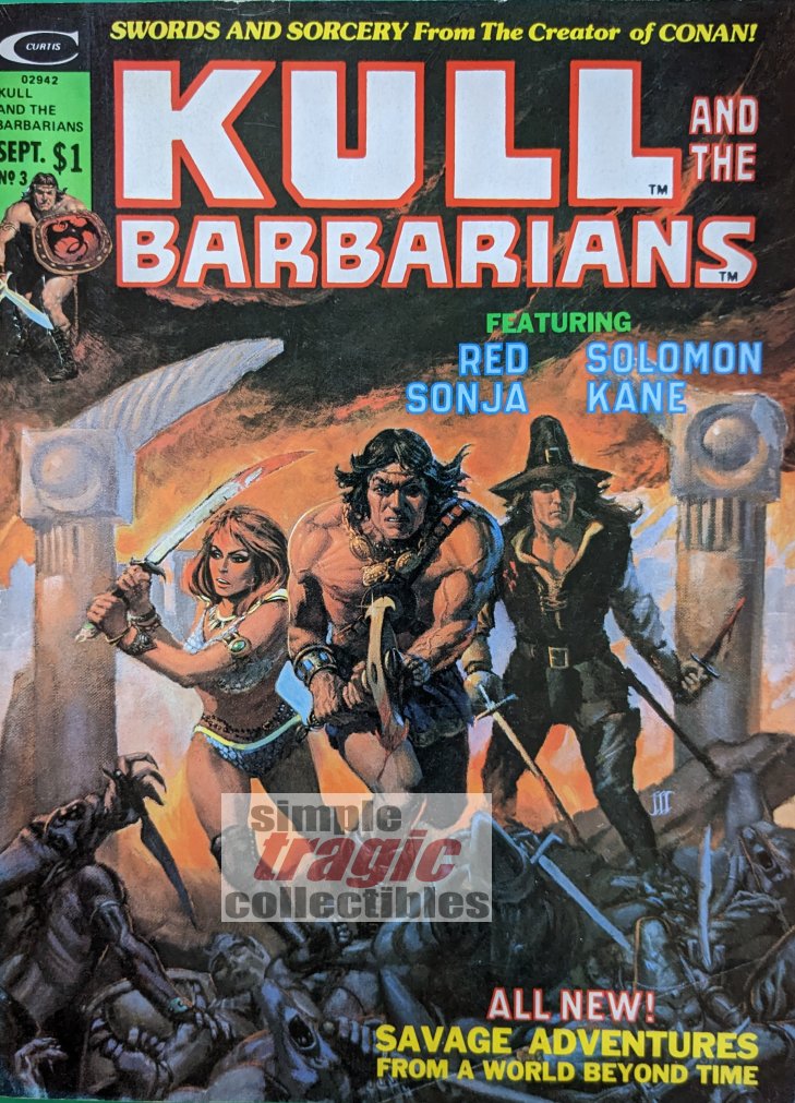 Kull And The Barbarians (1975) #3 – Simple Tragic Collectibles