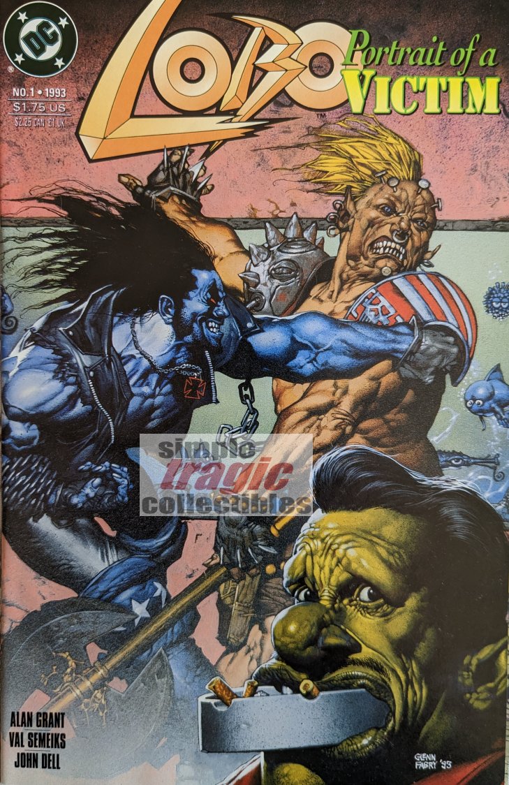 Lobo: Portrait Of A Victim (1993) #1 – Simple Tragic Collectibles
