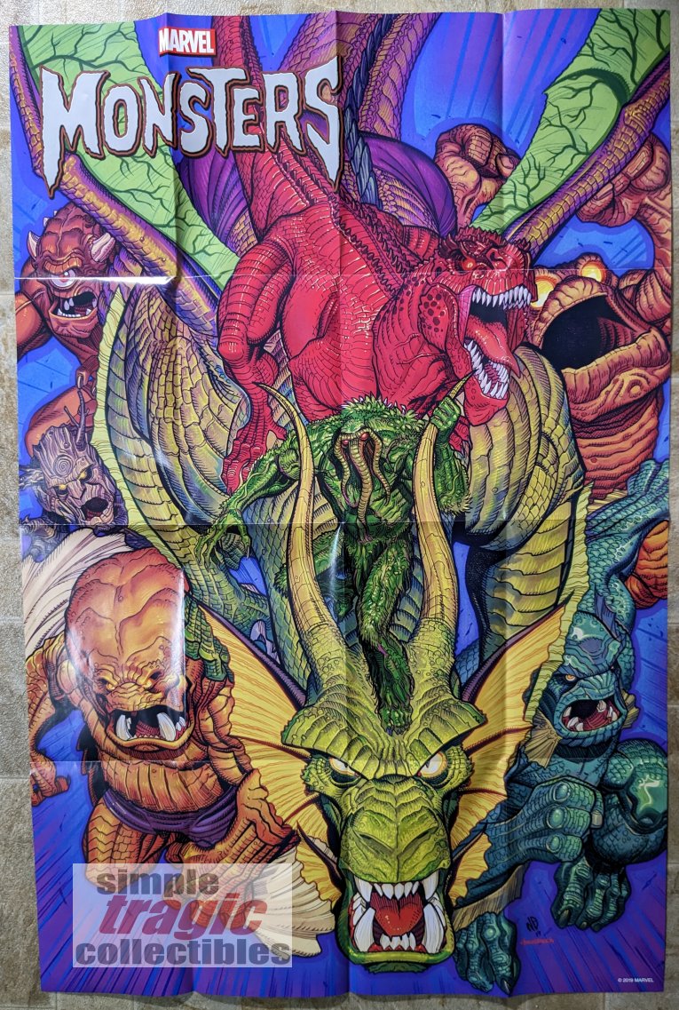 Marvel Monsters (2019) 24" x 26" Promo Poster – Simple Tragic Collectibles