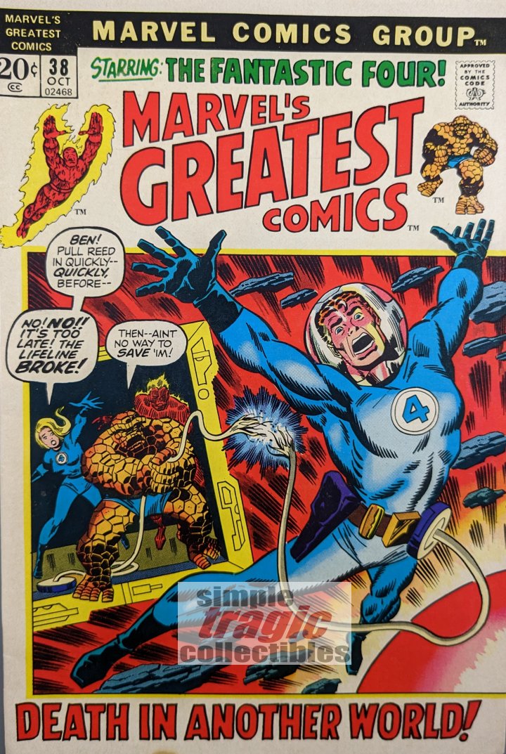 Marvel's Greatest Comics (1969) #38 – Simple Tragic Collectibles
