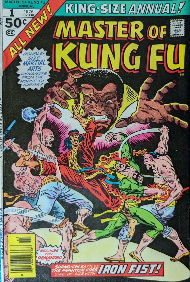 Master Of Kung Fu (1974) Annual #1 – Simple Tragic Collectibles