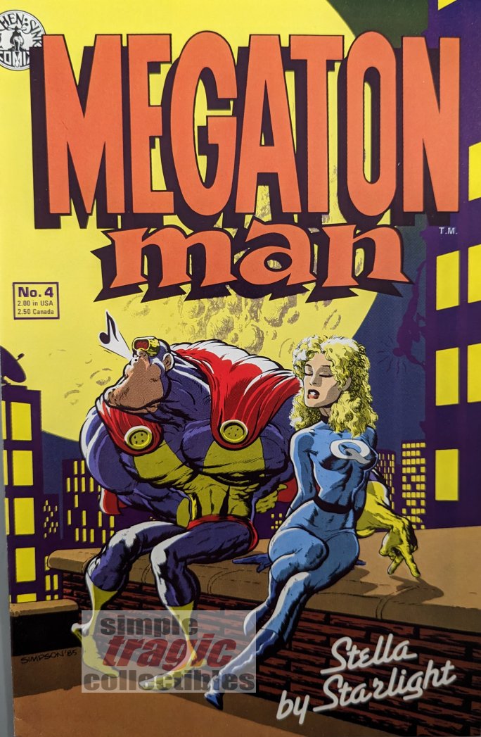 Megaton Man (1984) #4 – Simple Tragic Collectibles