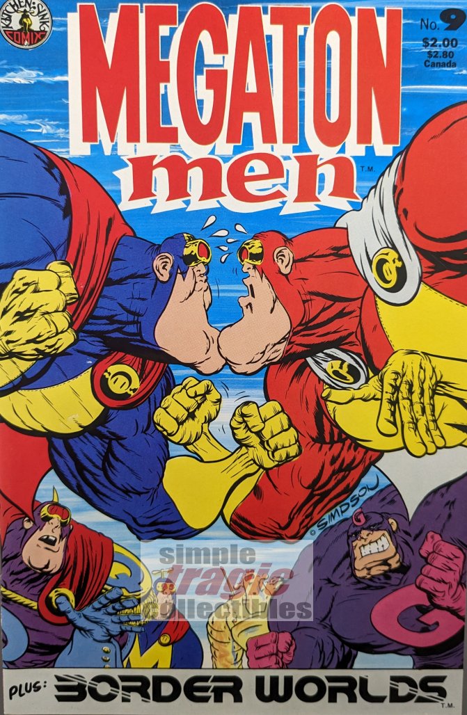 Megaton Man (1984) #9 – Simple Tragic Collectibles
