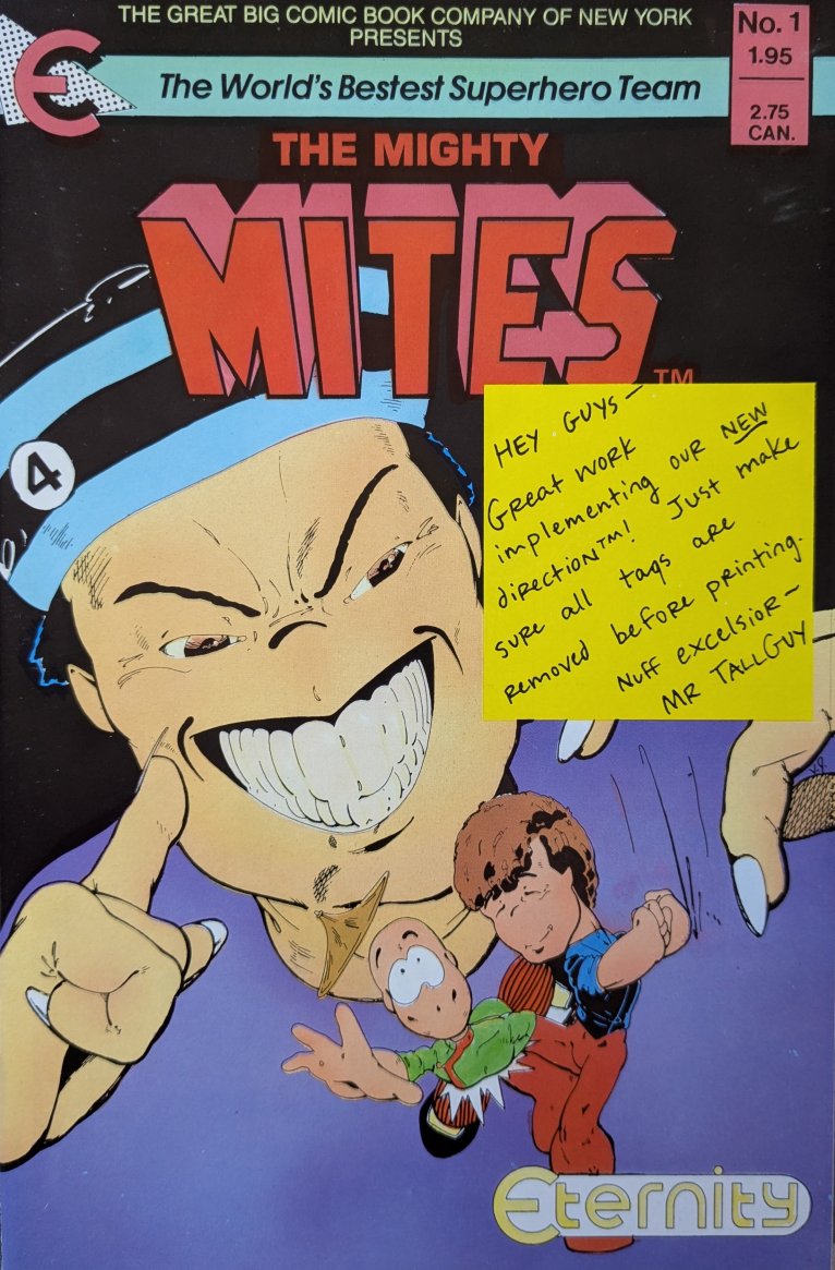 Mighty Mites, The (1987) #1 – Simple Tragic Collectibles