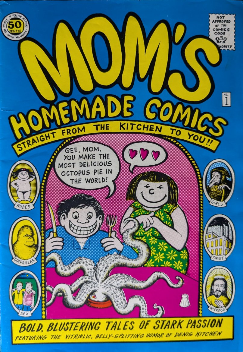 Mom's Homemade Comics (1969) #1 (2nd Print) – Simple Tragic Collectibles