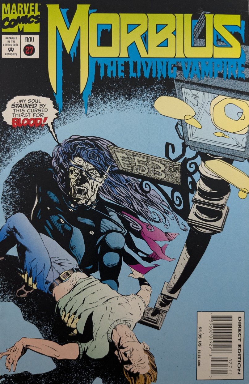 Morbius: The Living Vampire (1992) #27 – Simple Tragic Collectibles
