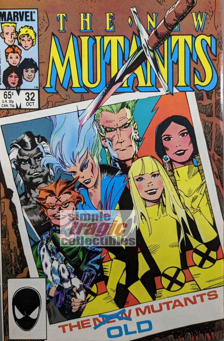 New Mutants, The (1983) #32 – Simple Tragic Collectibles