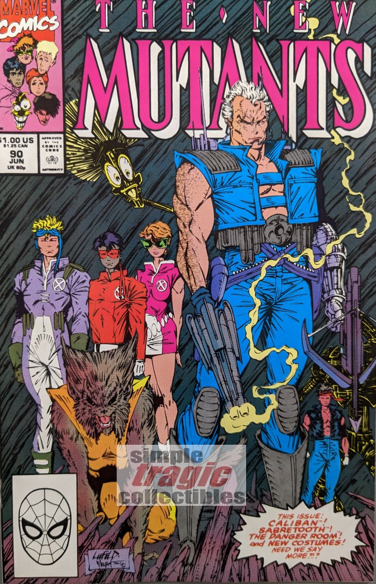 New Mutants, The (1983) #90 – Simple Tragic Collectibles