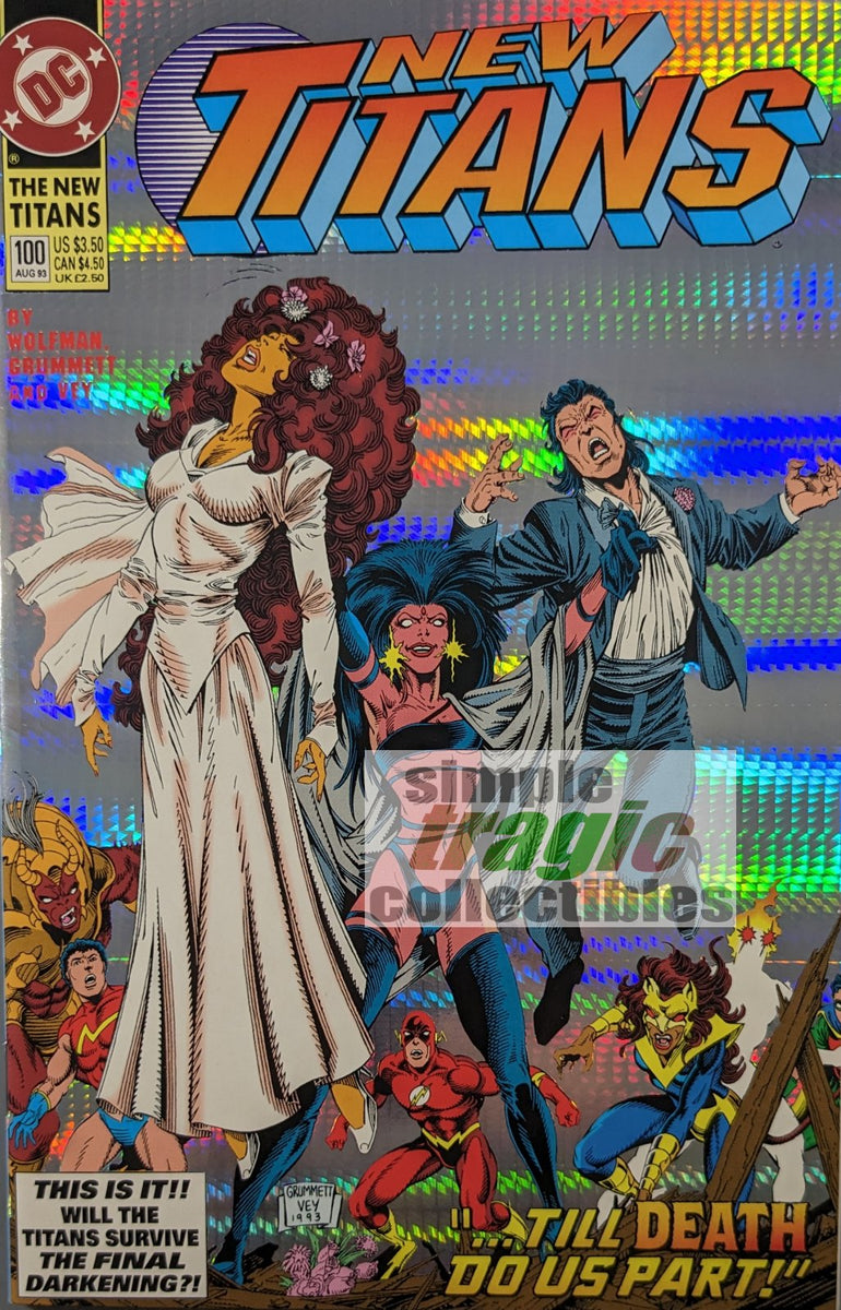 New Teen Titans, The (1984) #100 – Simple Tragic Collectibles