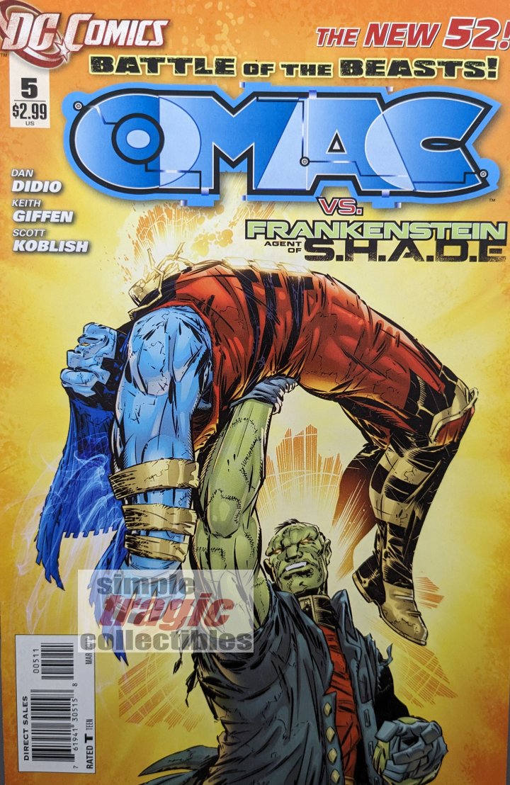 O.M.A.C. (2011) #5 – Simple Tragic Collectibles
