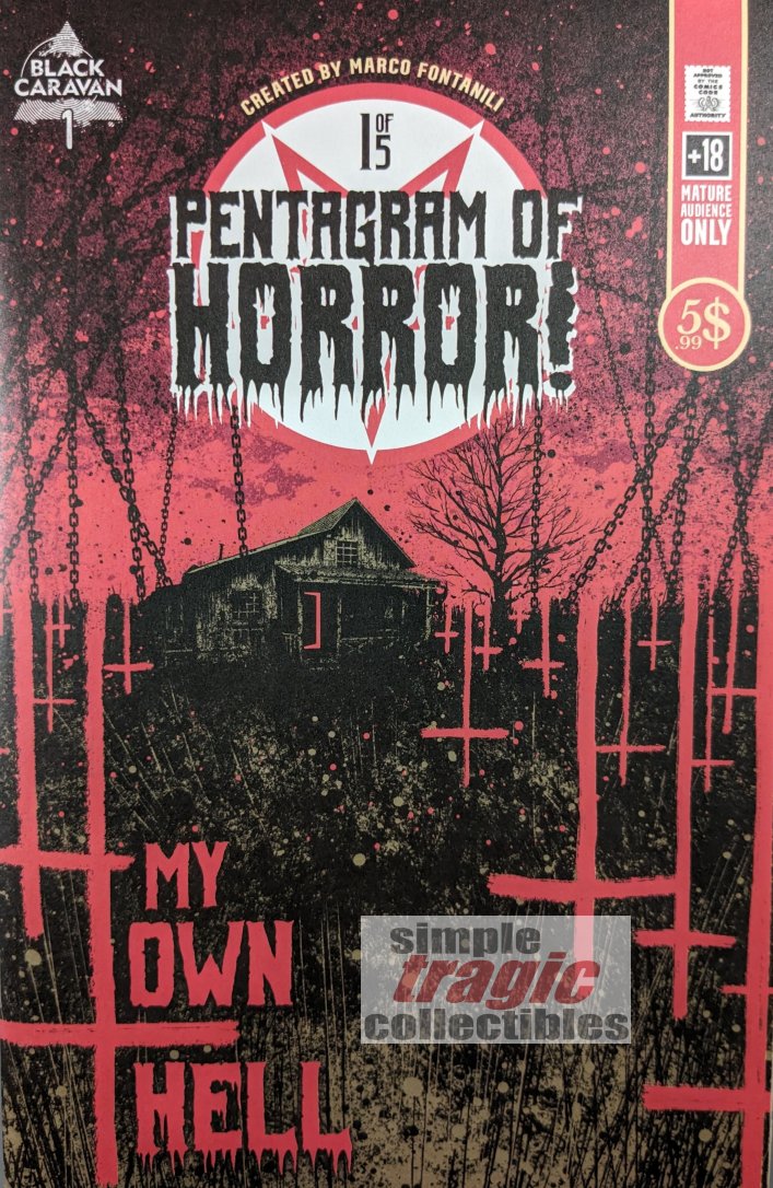 Pentagram Of Horror (2022) #1 (of 5) – Simple Tragic Collectibles
