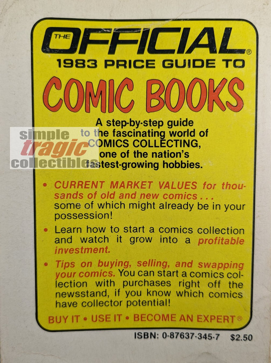 Official Price Guide To Comic Books (1983) #1 (Digest) – Simple Tragic ...