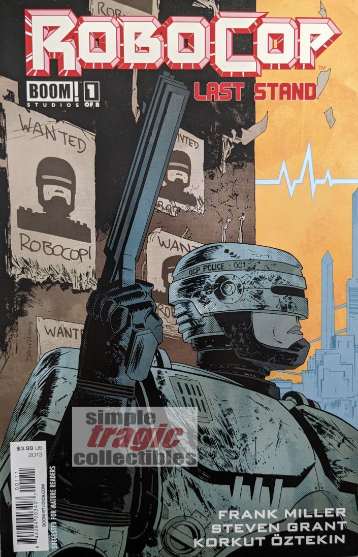 Robocop: Last Stand (2013) #1 – Simple Tragic Collectibles