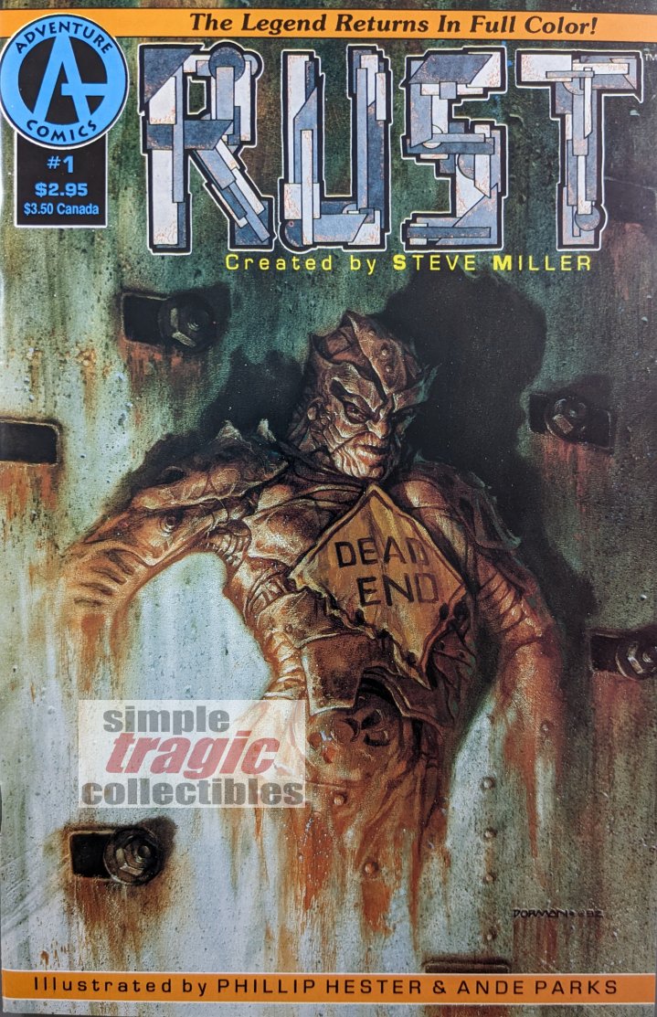 Rust (1992) #1 (of 4) – Simple Tragic Collectibles