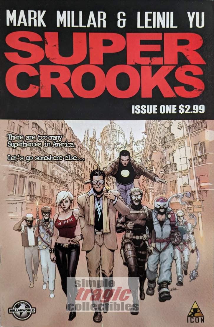 Supercrooks (2012) #1 (of 4) – Simple Tragic Collectibles