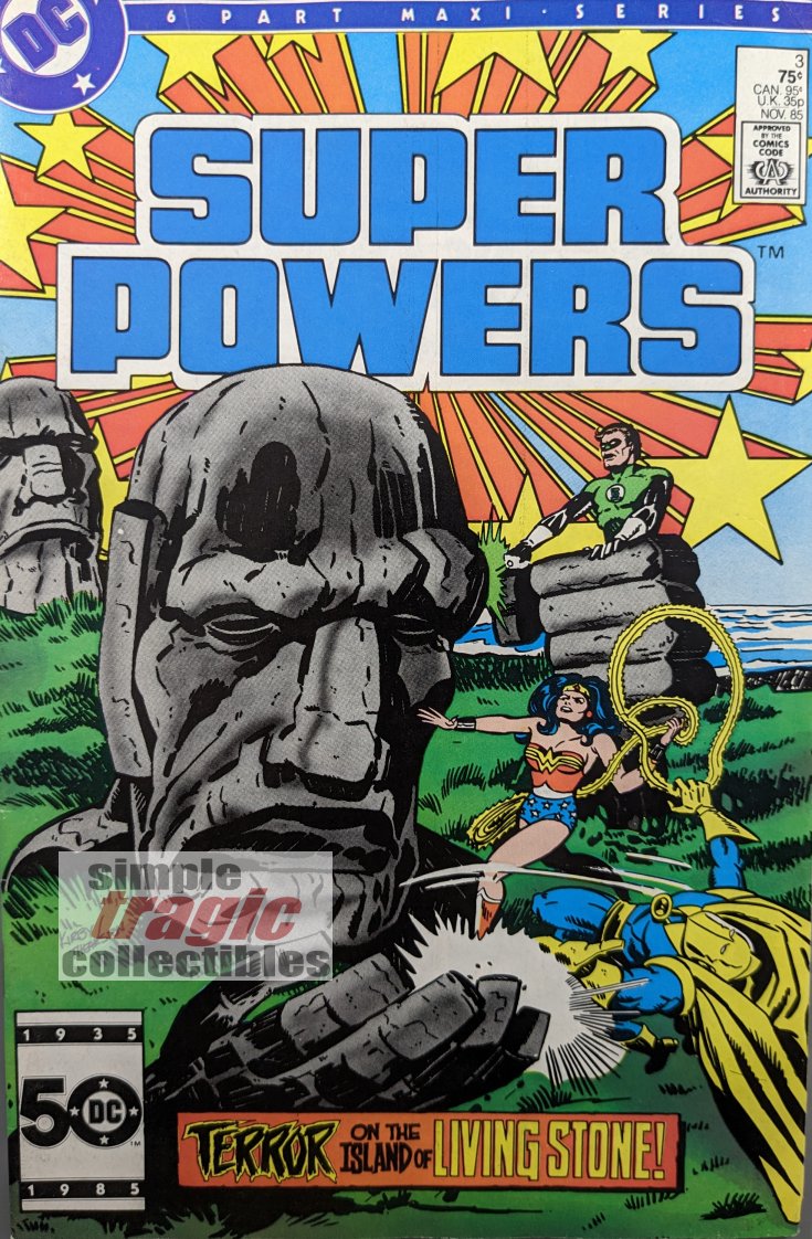 Super Powers (1985) #3 (of 6) – Simple Tragic Collectibles