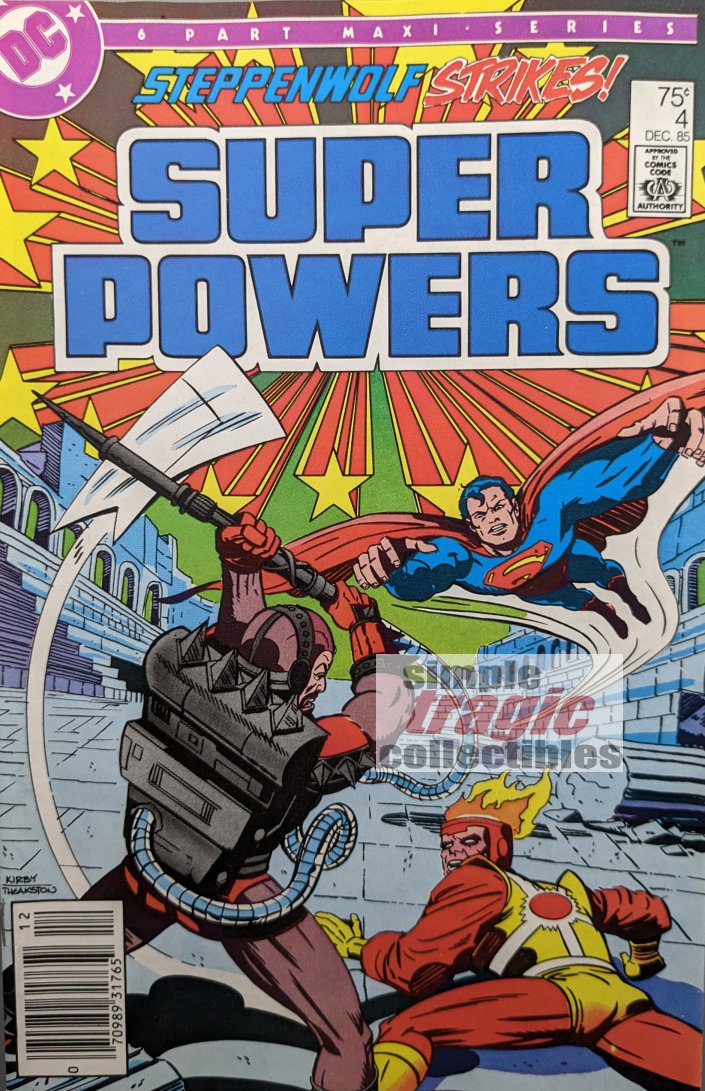 Super Powers (1985) #4 (of 6) – Simple Tragic Collectibles