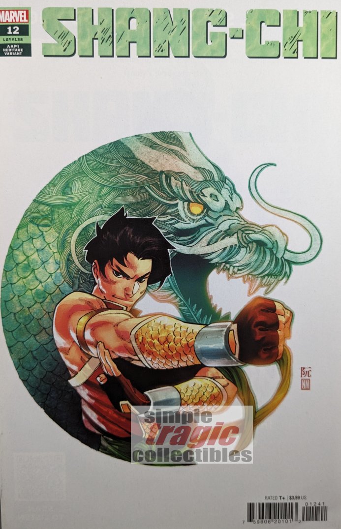 Shang-Chi (2021) #12 (Variant Ruan) – Simple Tragic Collectibles