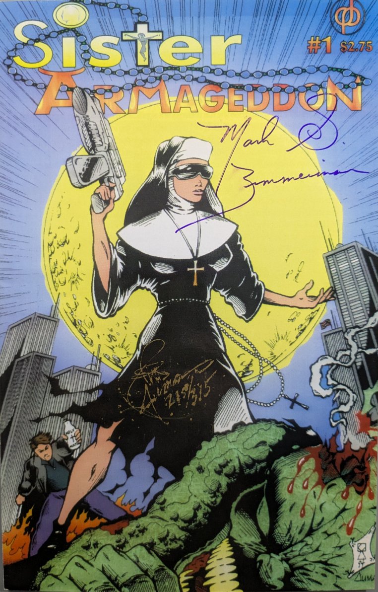 Sister Armageddon (1994) #1 SIGNED x2 – Simple Tragic Collectibles