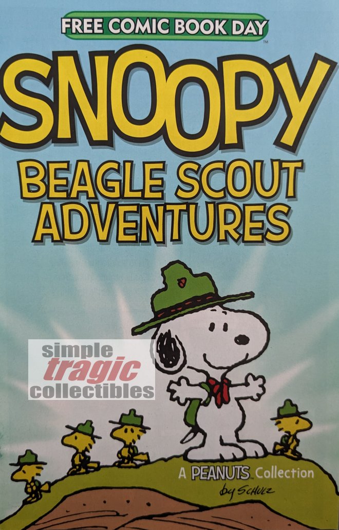Snoopy: Beagle Scout Adventures FCBD (2024) #1 – Simple Tragic Collectibles