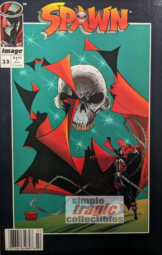 Spawn 1992 22 Simple Tragic Collectibles
