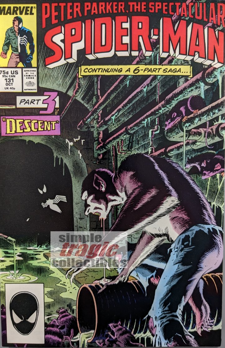 Spectacular Spider-Man, The (1976) #131 – Simple Tragic Collectibles