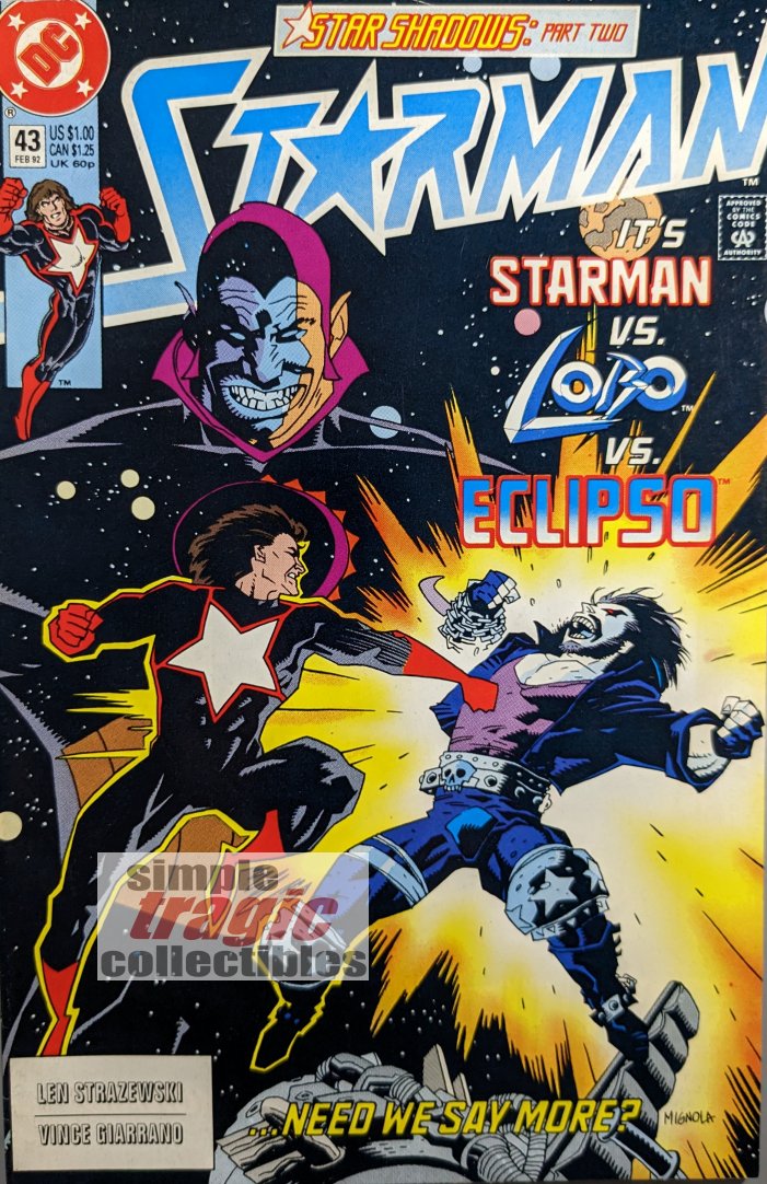 Starman (1988) #43 – Simple Tragic Collectibles