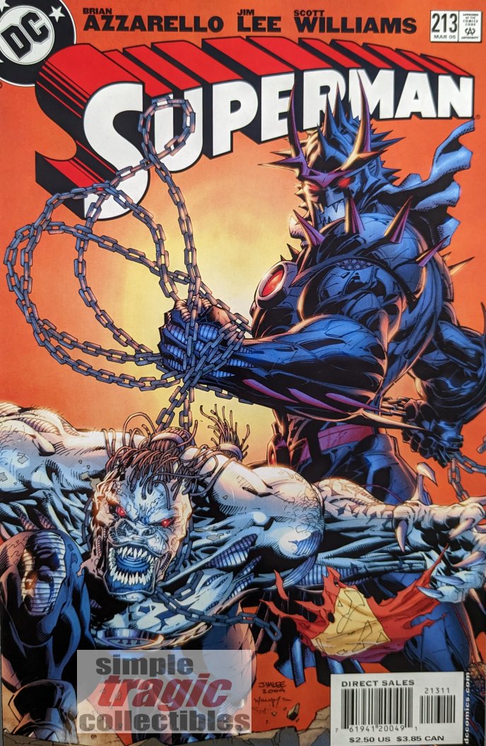 Superman (1987) #213 – Simple Tragic Collectibles