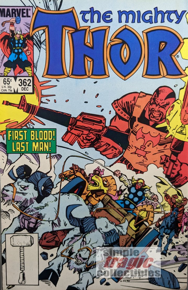 Thor (1966) #362 – Simple Tragic Collectibles