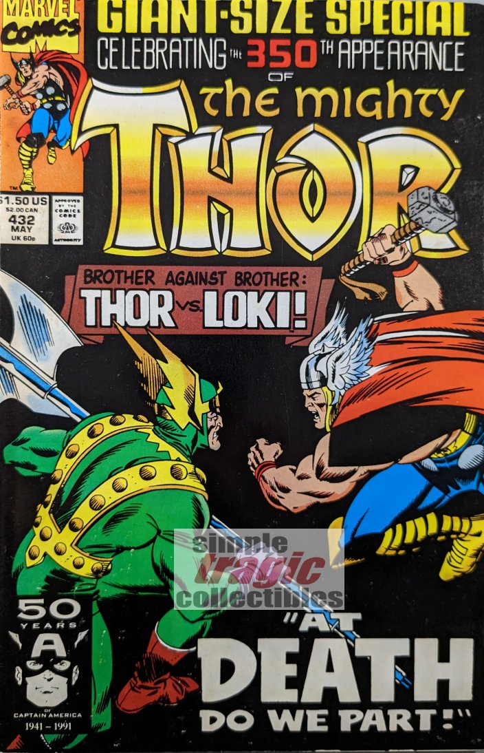 Thor (1966) #432 – Simple Tragic Collectibles