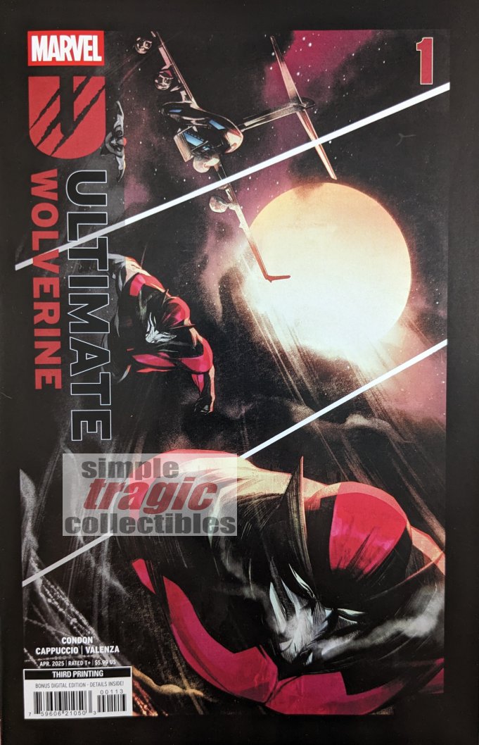 Ultimate Wolverine (2025) #1 (3rd Print) – Simple Tragic Collectibles