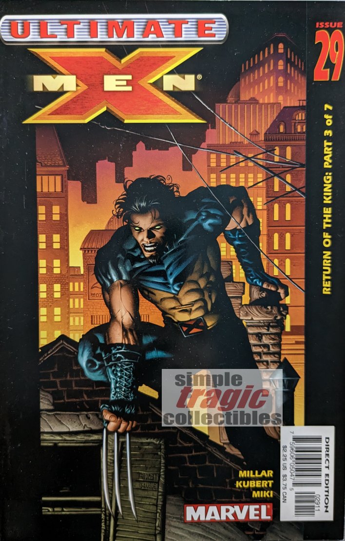 Ultimate X-Men (2001) #29 – Simple Tragic Collectibles