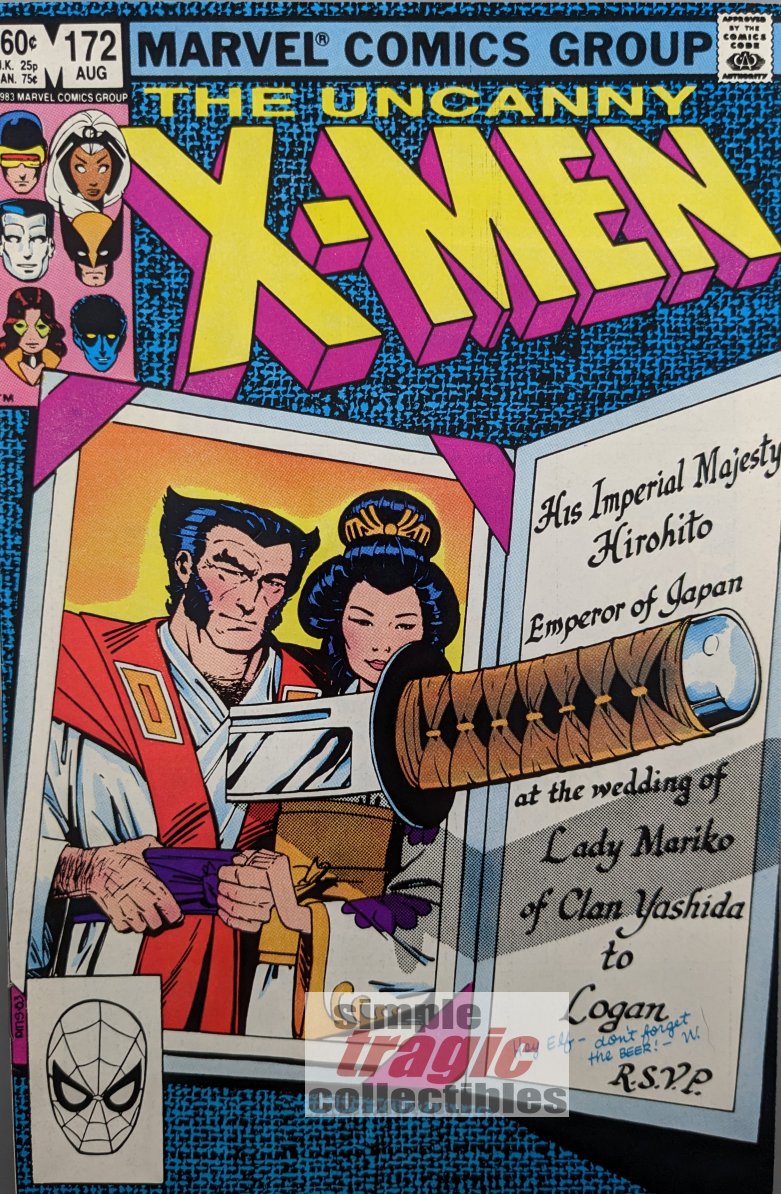 Uncanny X-Men, The (1963) #172 – Simple Tragic Collectibles