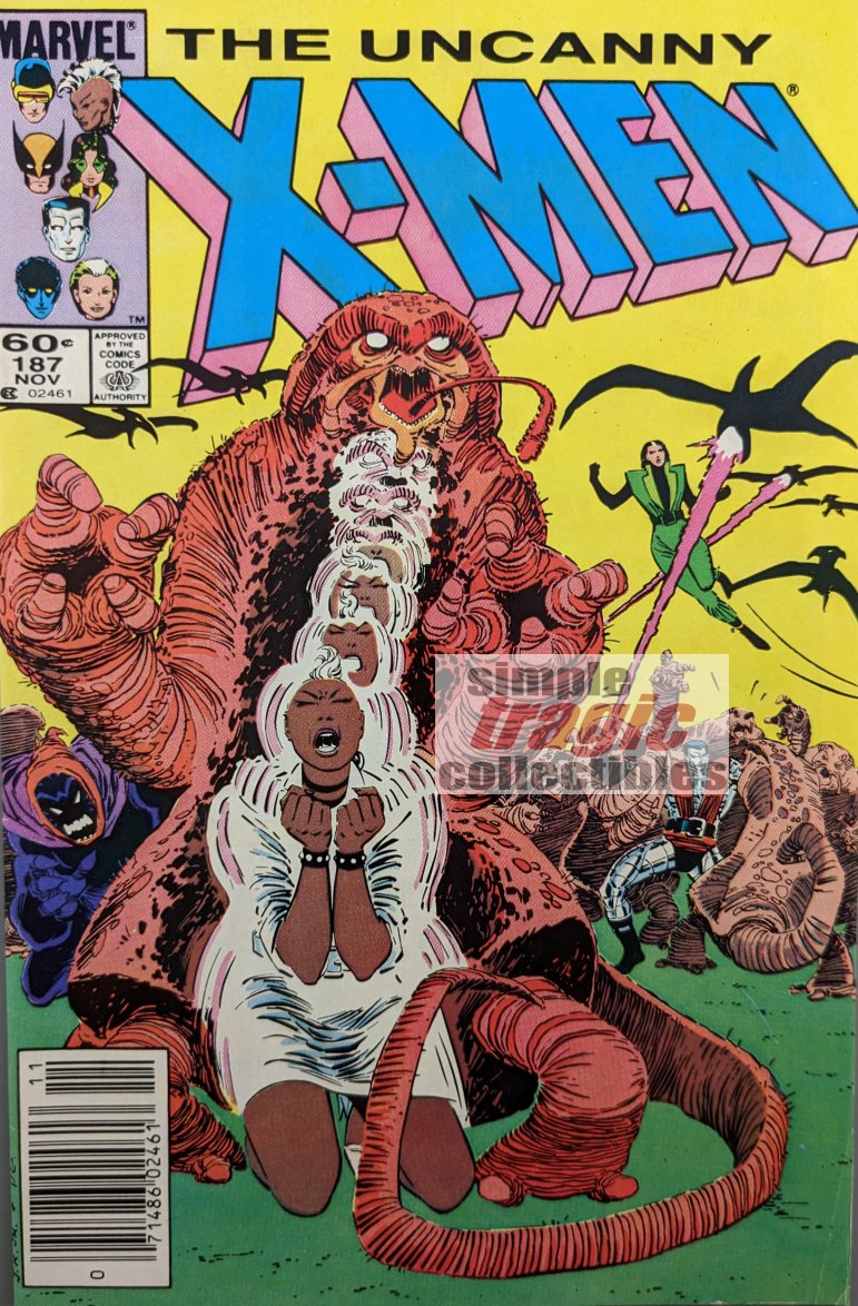 Uncanny X-Men, The (1963) #187 – Simple Tragic Collectibles