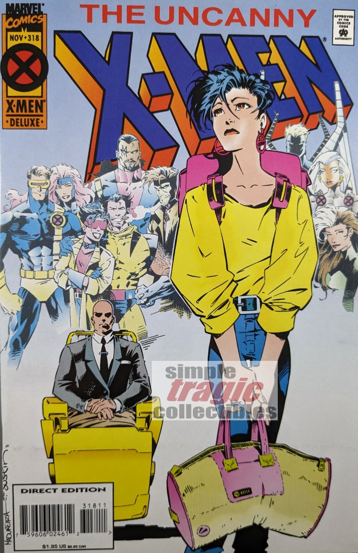 Uncanny X-Men, The (1963) #318 (Deluxe) – Simple Tragic Collectibles