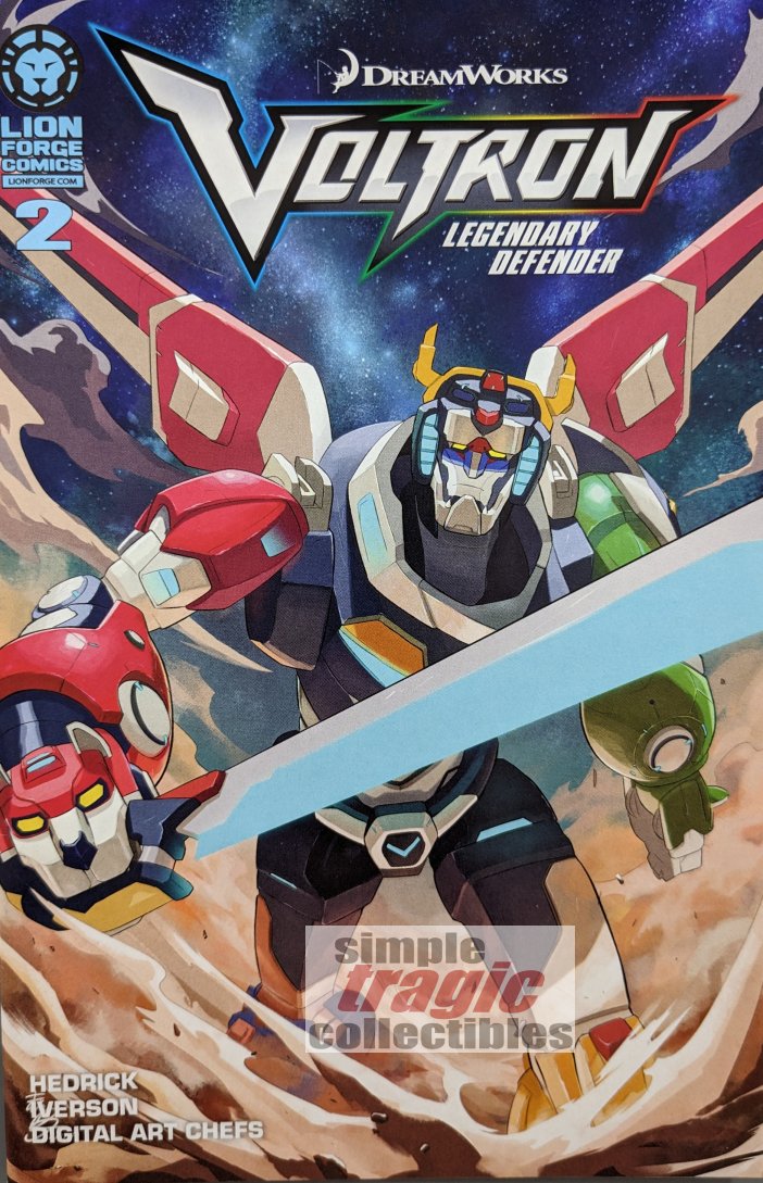 Voltron: Legendary Defender (2016) #2 (of 5) – Simple Tragic Collectibles