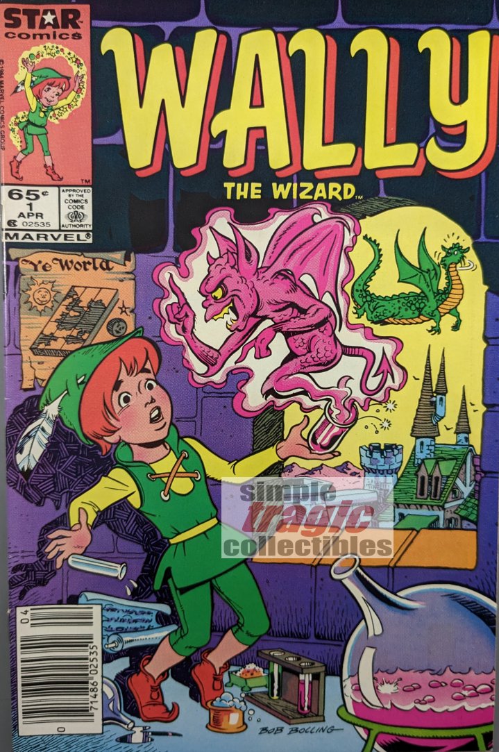 Wally The Wizard (1985) #1 – Simple Tragic Collectibles