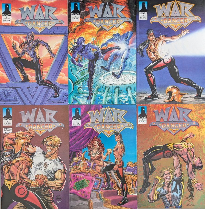 War Dancer (1994) #1-6 Complete Set – Simple Tragic Collectibles