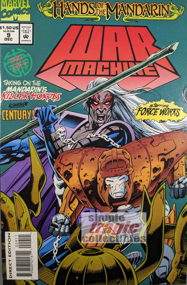 War Machine (1994) #9 – Simple Tragic Collectibles