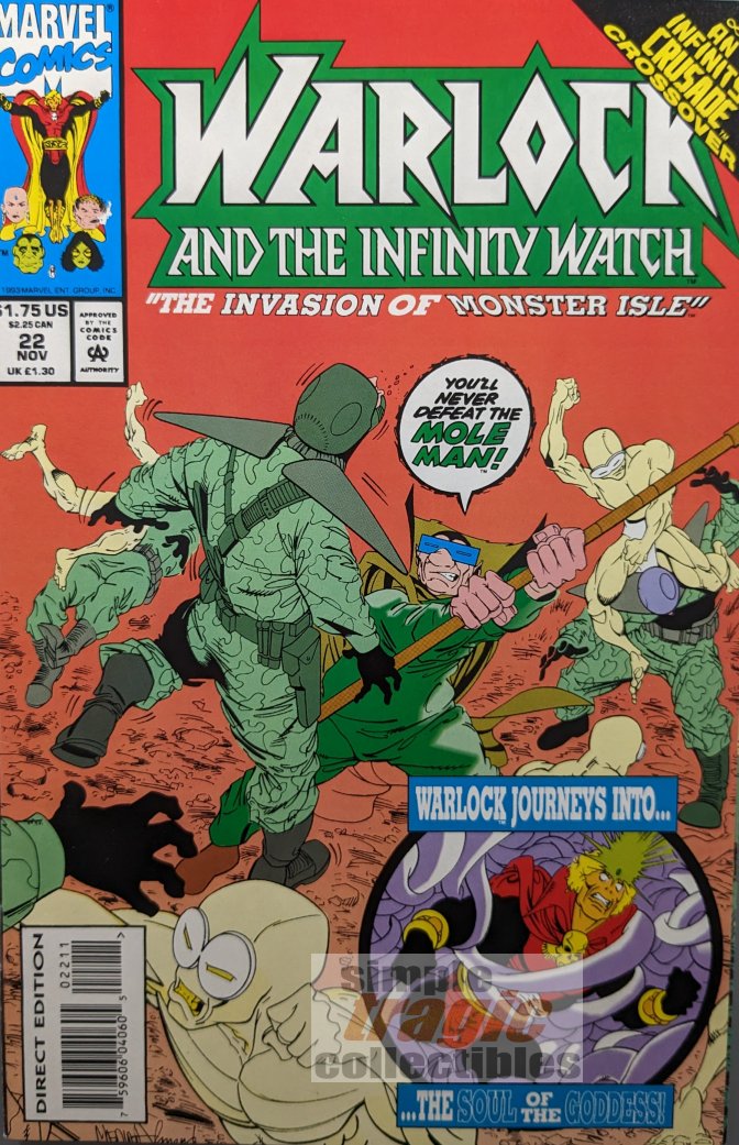 Warlock And The Infinity Watch (1992) #22 – Simple Tragic Collectibles